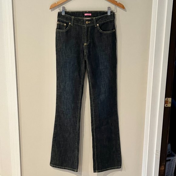 Lilly Pulitzer | Jeans | Lilly Pulitzer Main Line Fit Dark Wash ...